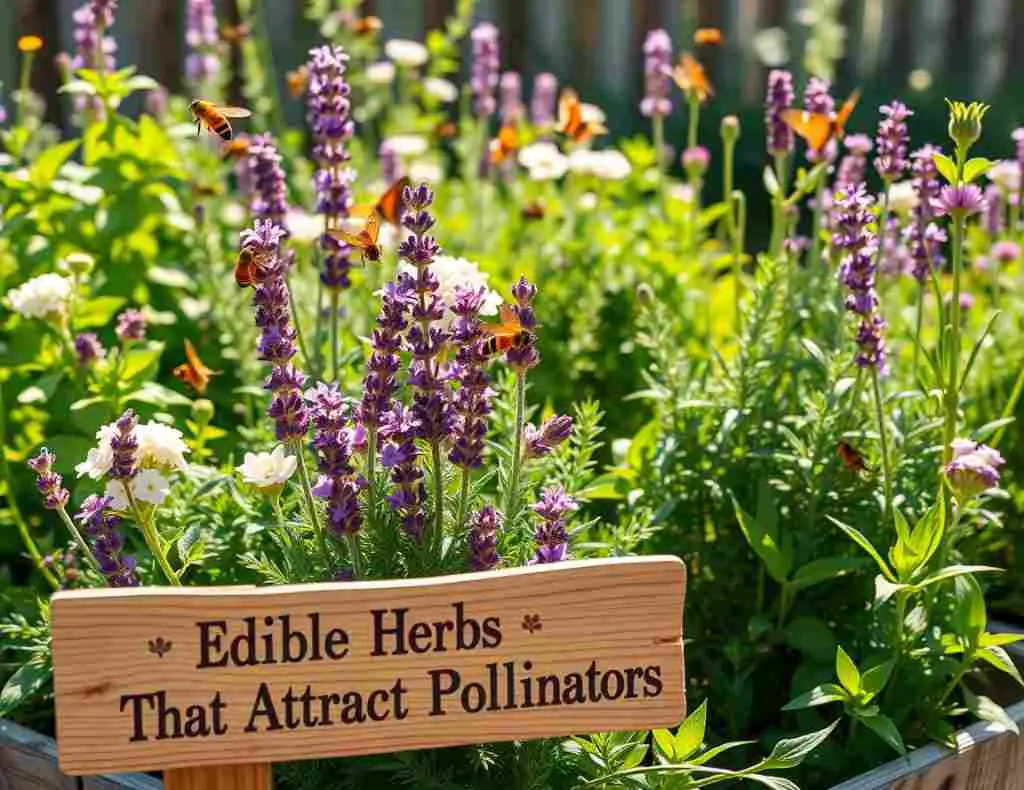 Edible Herbs That Attract Pollinators: Grow Food Eat Well!